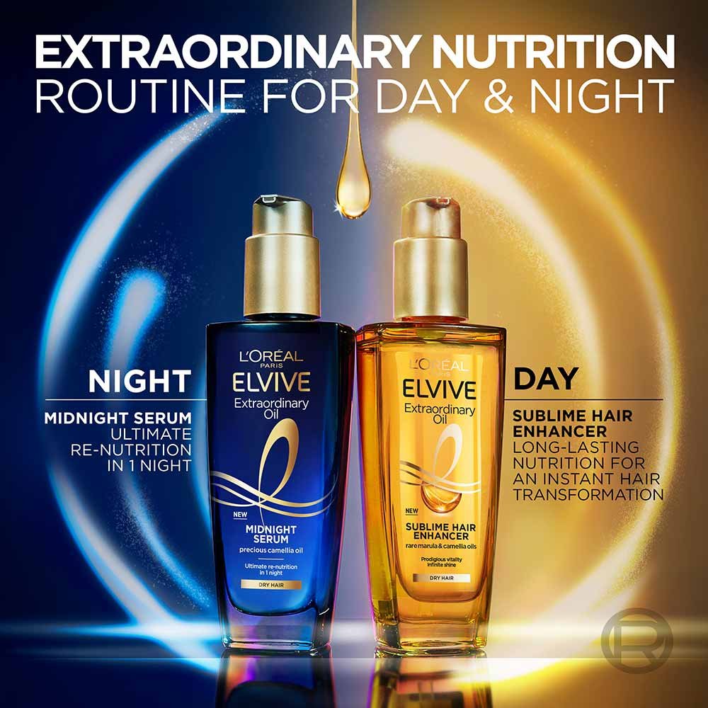 Elvive Extraordinary Oil Midnight Hair Serum | L'Oréal Paris Australia & NZ