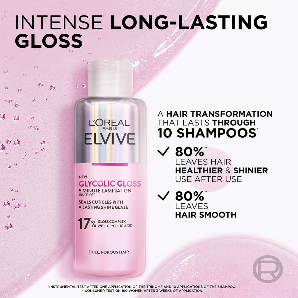 Elvive Hair Lamination Glycolic Gloss - L'Oréal Paris Australia & NZ