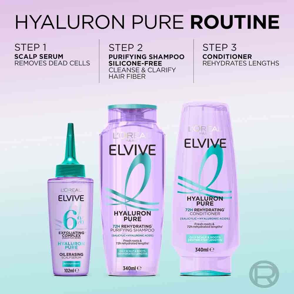 Hyaluron Pure Purifying Shampoo - L’Oréal Paris Australia & NZ
