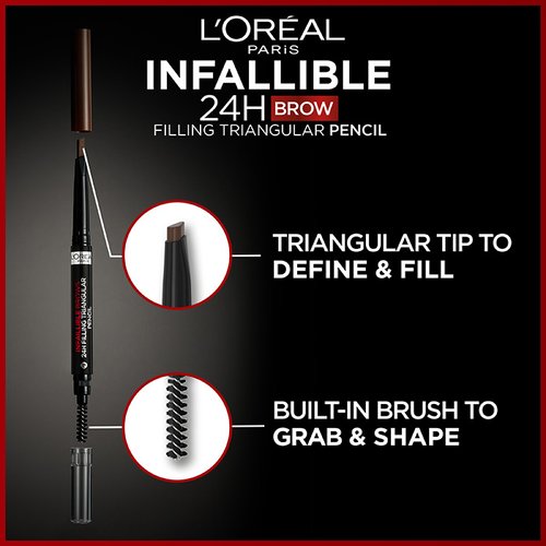 Infallible Brow Xpert 3.0 Brunette Eyebrow Pencil | L'Oréal Paris