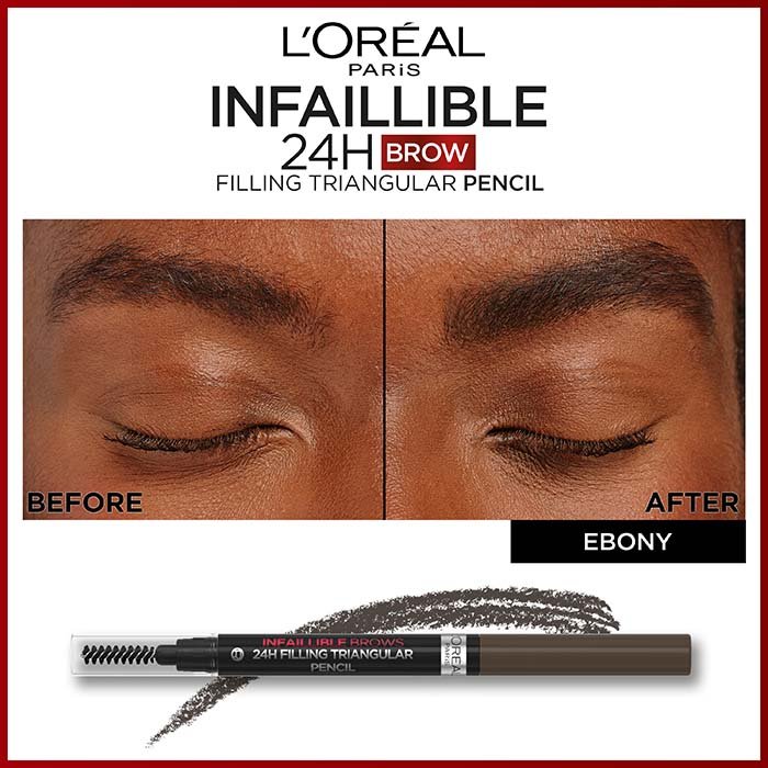 Infallible Brow Xpert 1.0 Ebony Eyebrow Pencil | L'Oréal Paris