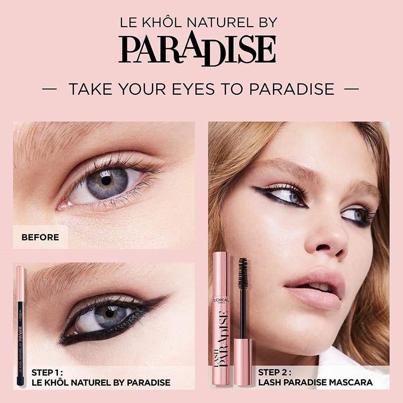 Paradise Le Khol Liner 101 Midnight Black| L'Oréal Paris® Australia & NZ