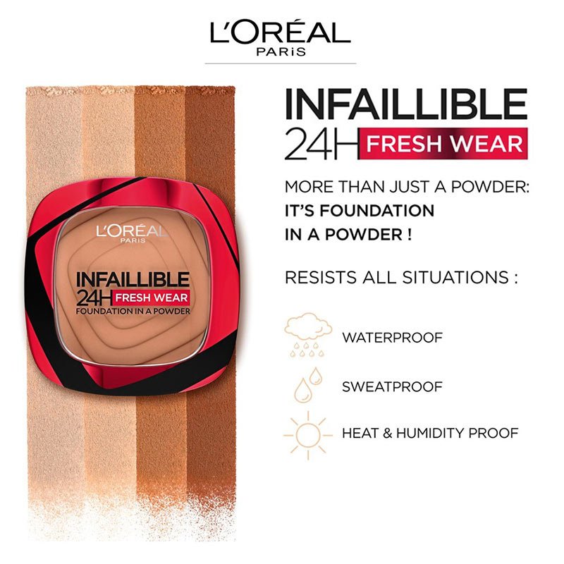 Infallible Powder Foundation - Ivory | L'Oréal Paris® Australia & NZ