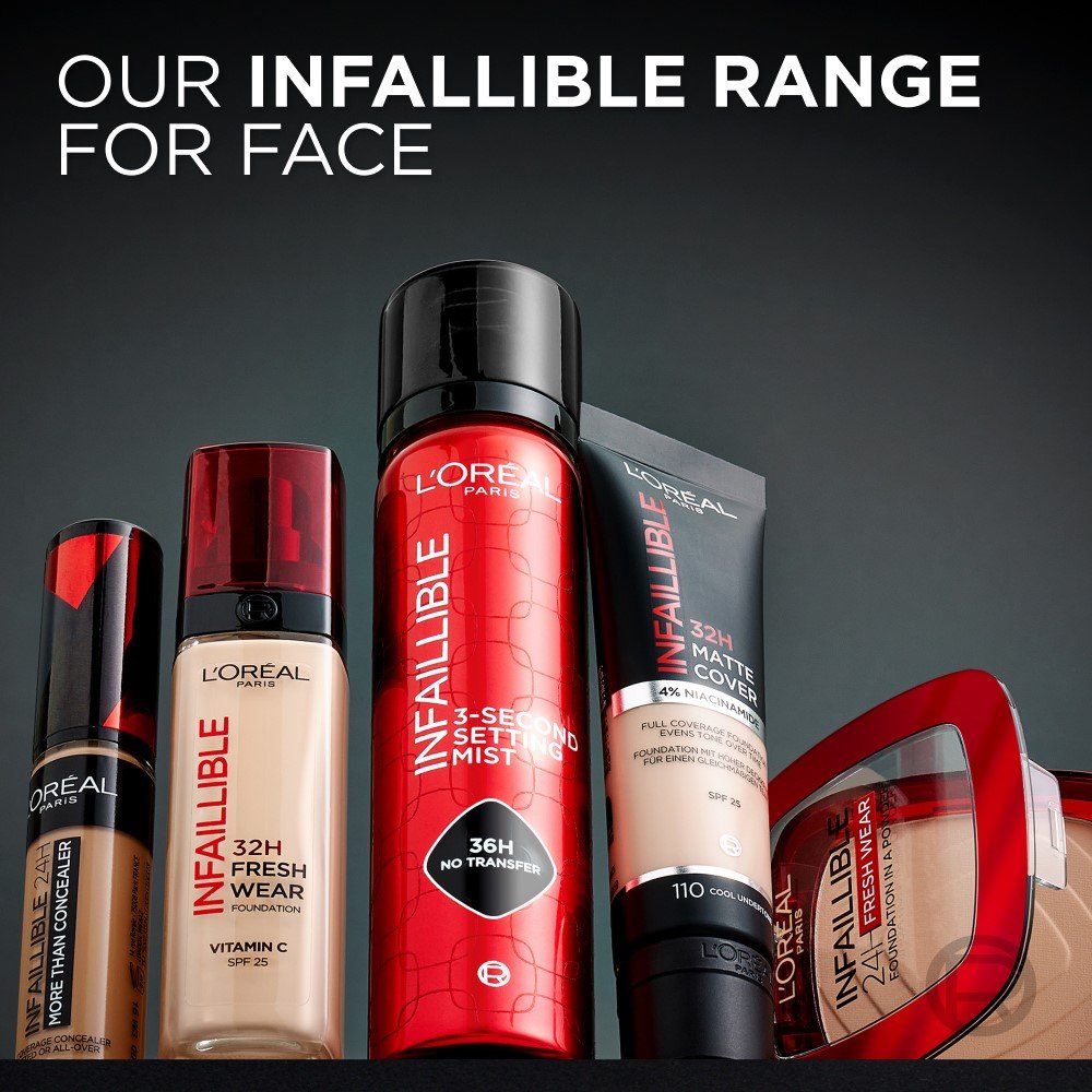 Infallible 3-Second Makeup Setting Mist | L'Oréal Paris