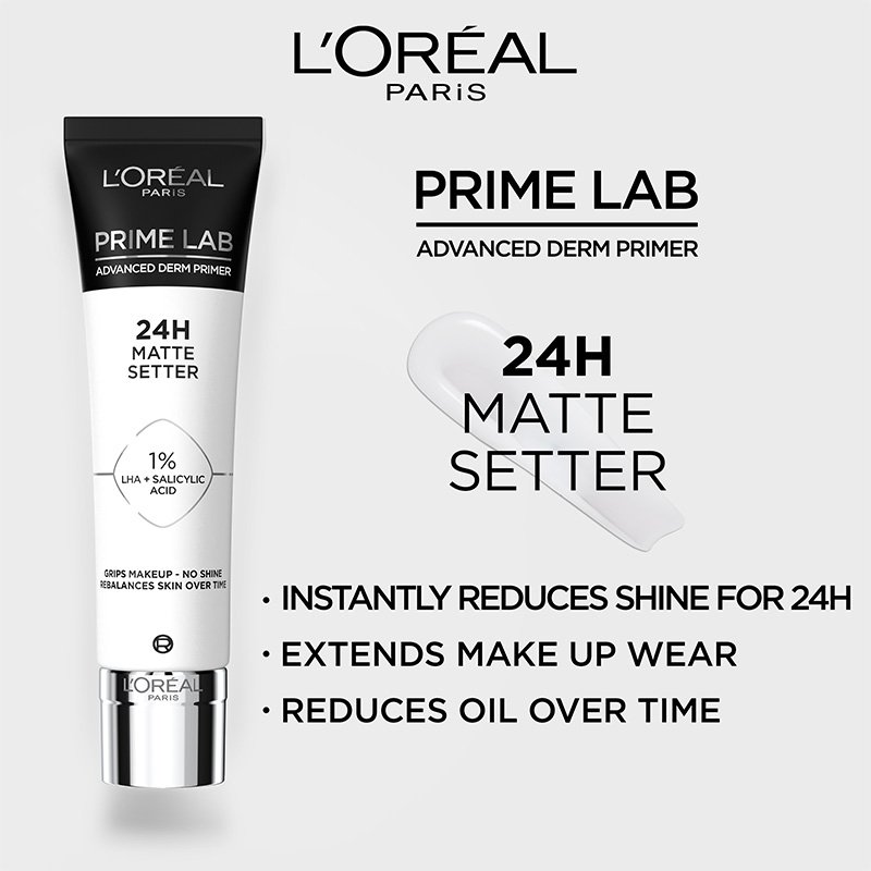 24HR Matte Setter Primer - Prime Lab | L'Oréal Paris Australia & NZ