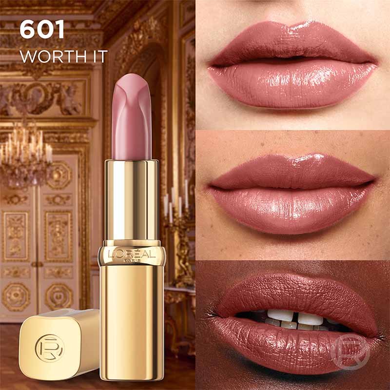 Color Riche Intense Volume Matte Lipstick 601 Nude Worth It