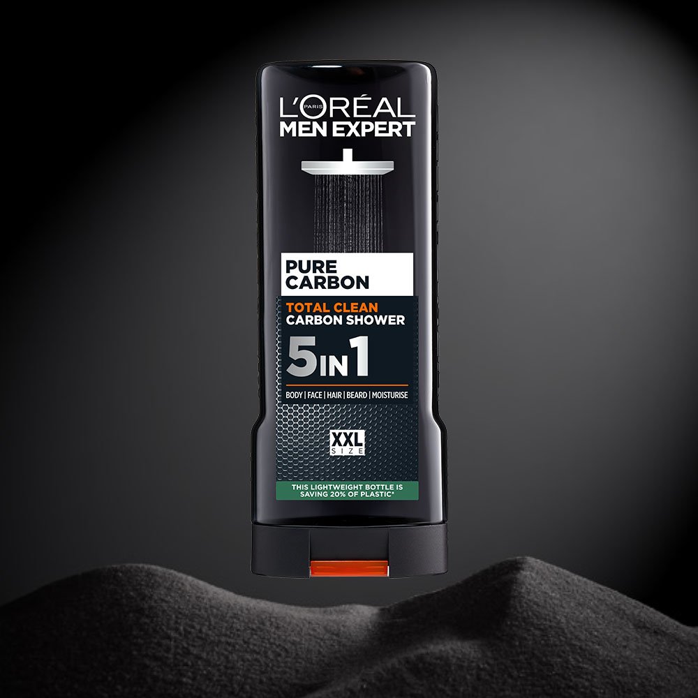 Men Expert Pure Carbon Total Clean Shower Gel 400ml