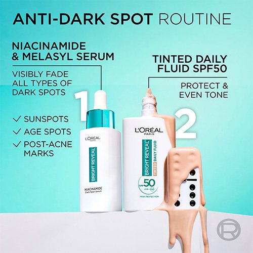 Bright Reveal Tinted Daily Fluid SPF50 | L’Oréal Paris Australia & NZ