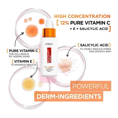 Revitalift 12% Pure Vitamin C Face Serum | L'Oréal Paris