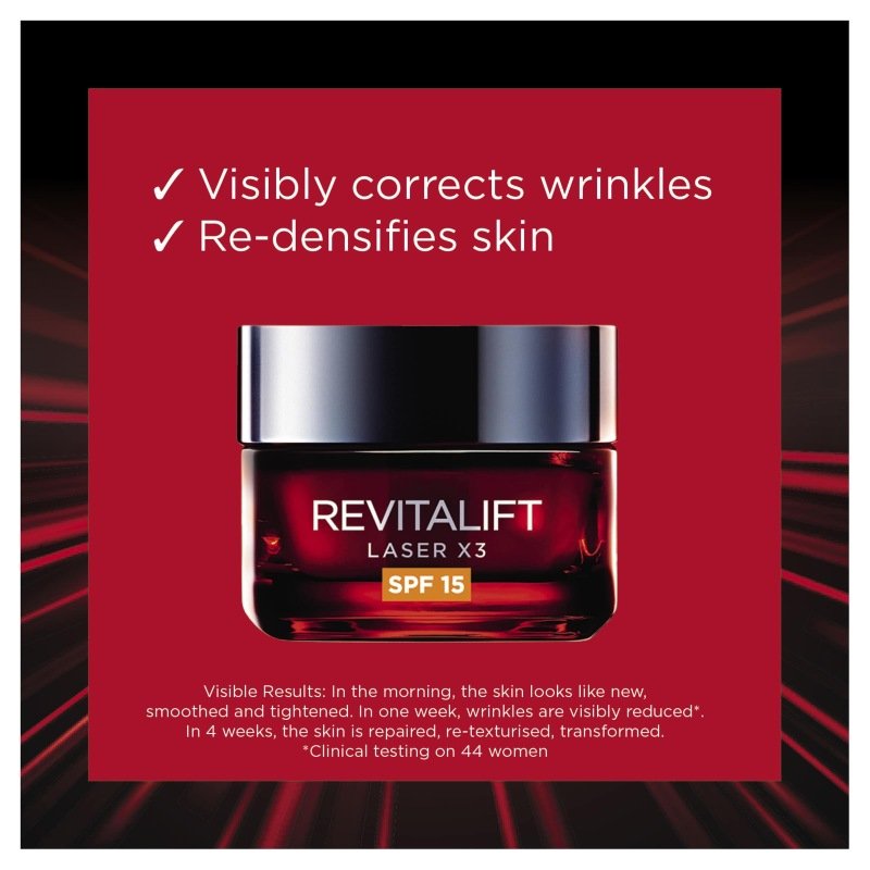 Revitalift Laser X3 Day Cream with SPF15 | L'Oréal Paris® Australia & NZ